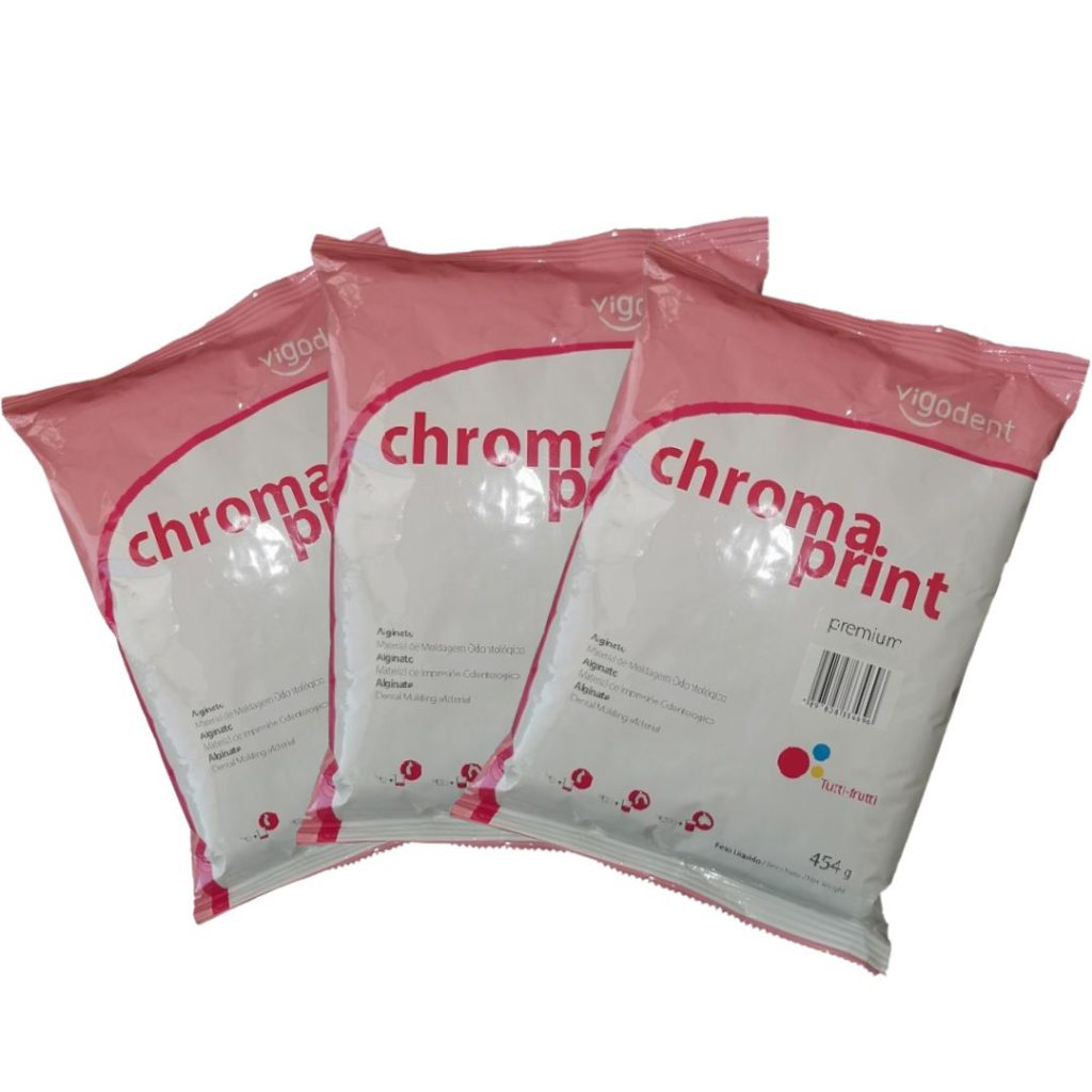 Alginato ChromaPrint 454gr x 3 un (Normal; Rápido) – Vimardent